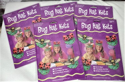 Bug Hat Kits Headband Party Favor Craft Lady Bugs & Bees 20 pc | eBay ...
