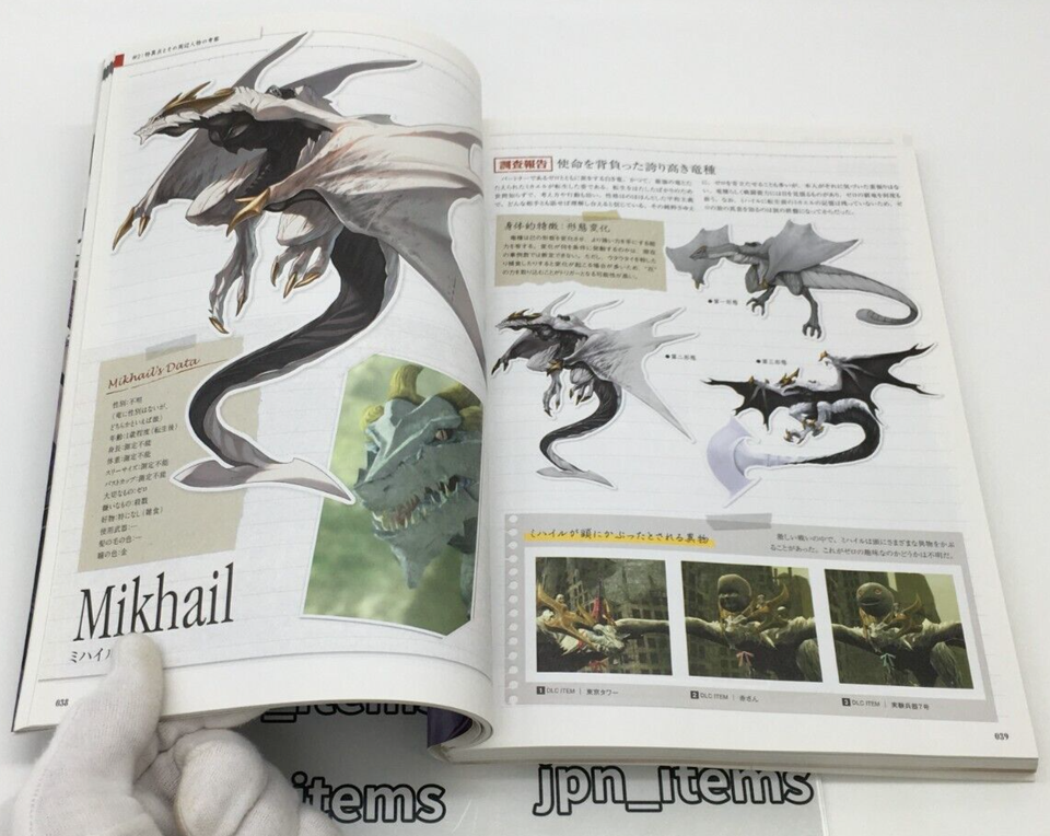 Drug on Dragoon 3 Drakengard 3 The Complete Guide DOD3 Art Illustration ...
