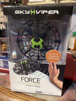 *NEW/SEALED * SKY VIPER FORCE HAND-CONTROLLED HOVER DRONE BY SKYROCKET ...