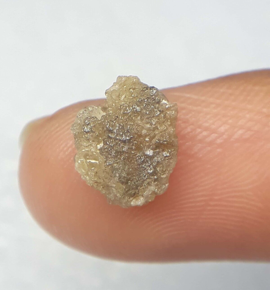 1.60 Ct,Natural Yellow Diamond,Uncut Rough Diamond,Loose Raw Ring,Raw ...