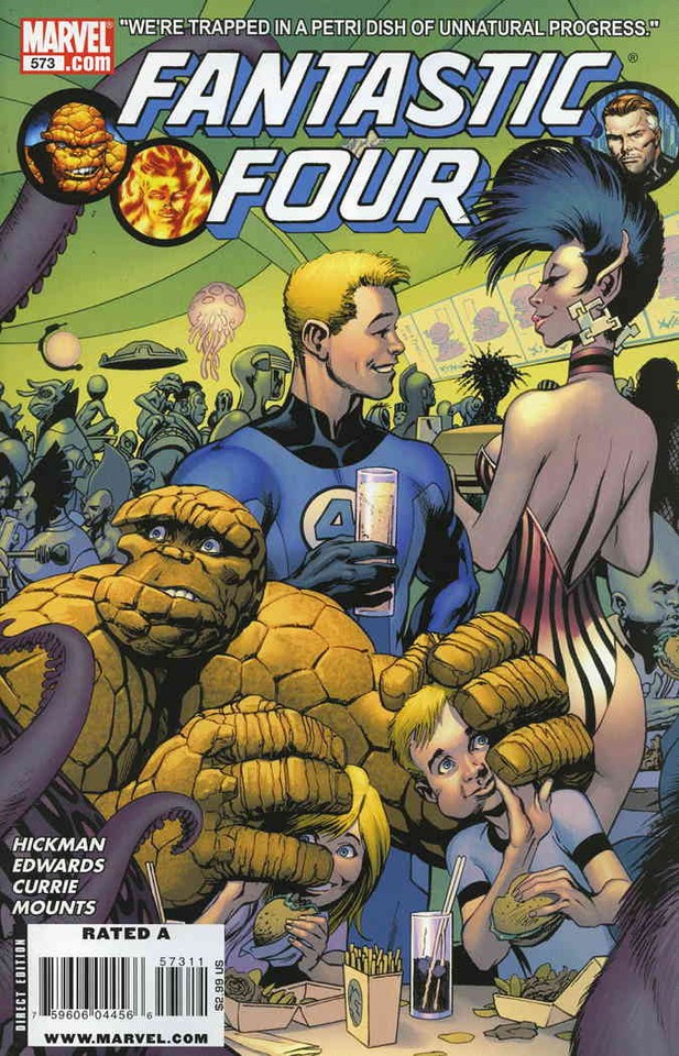 Fantastic Four (Vol. 1) #573 VF/NM; Marvel | Jonathan Hickman - we combine shipp | eBay