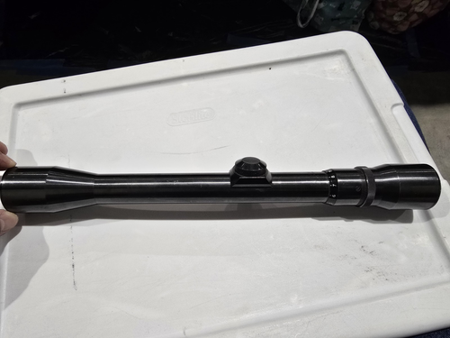 LOT#G NICE !!!! WEAVER MARKSMAN 3 X 9 RIFLE SCOPE W/STANDARD DUPLEX ...