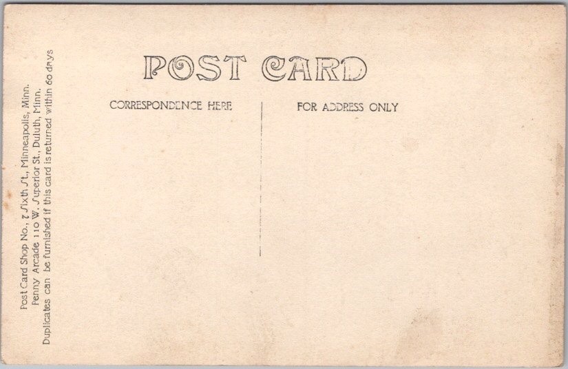 c1910s Minneapolis, MN Studio RPPC Postcard Young Woman Hat & Overcoat ...