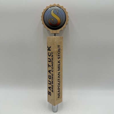 Saugatuck Brewing Company Neapolitan Milk Stout Beer Tap Handle 13" | eBay