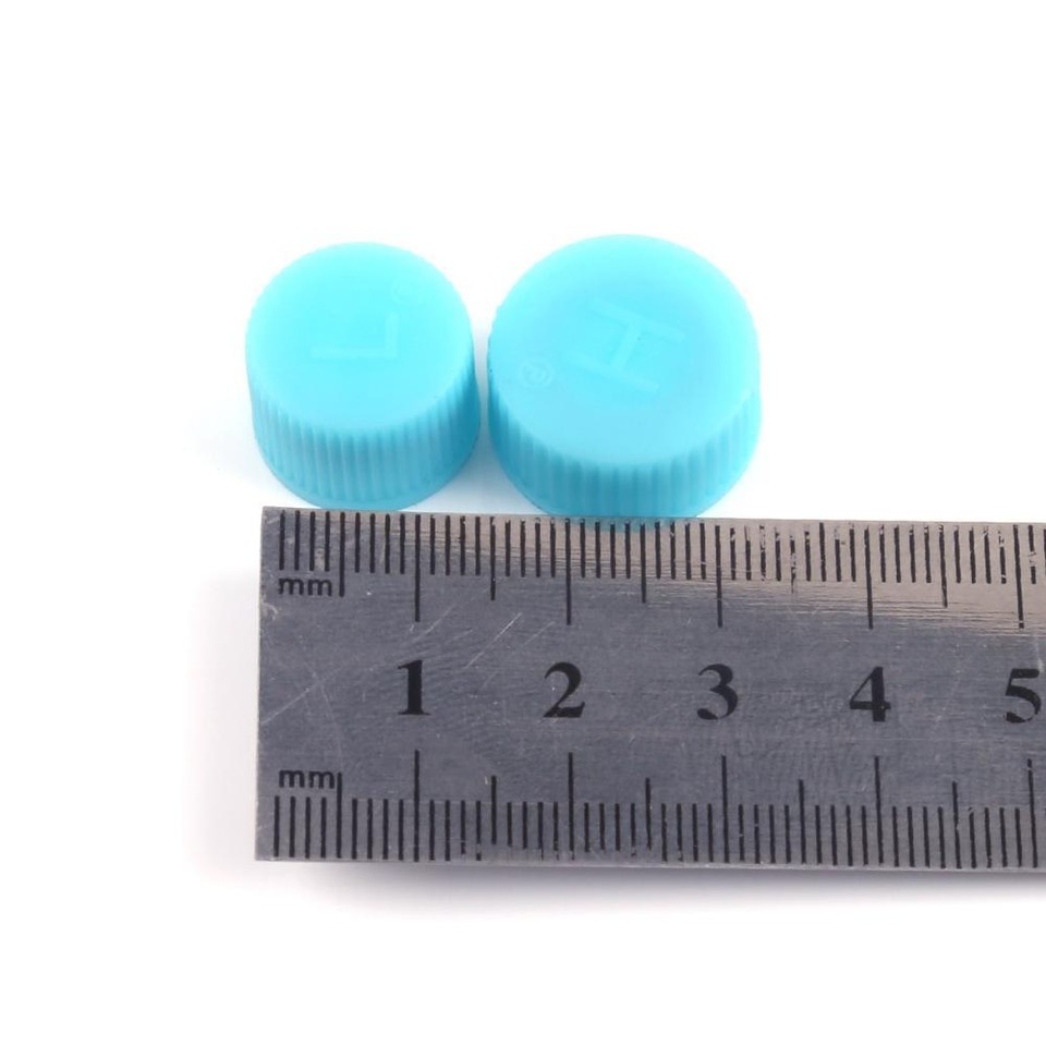 2Pcs AC Refrigerant Port Caps Leakproof Universal for Air Conditioning ...