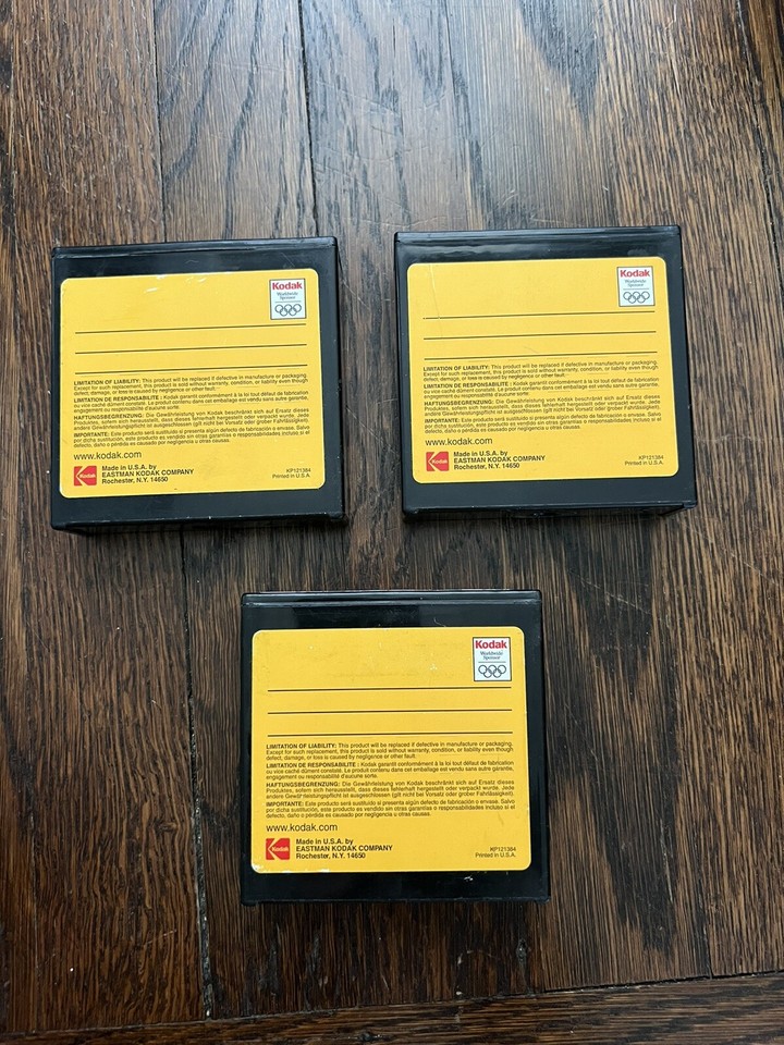 16mm Movie KODAK VISION 2 100T 7212 100’ Lot Of 3 Tungsten ISO 100 ...