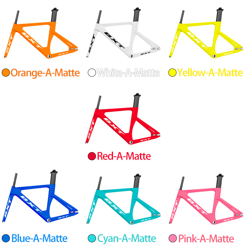 Carbon Track Frame 700C With Fork Seatpost Fixed Gear Carbon Track Bike ...