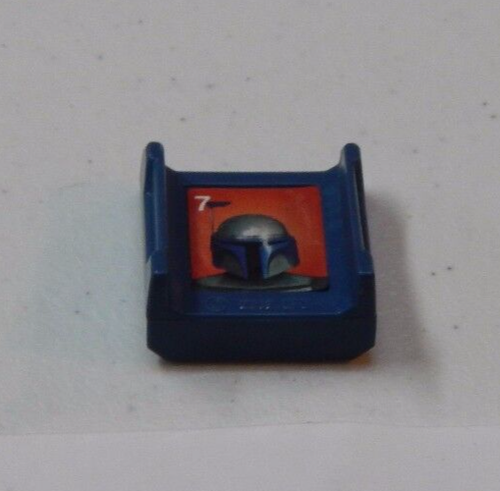 2002 Star Wars Stratego Galactic Board Game Jango Fett 7 Piece Part ...