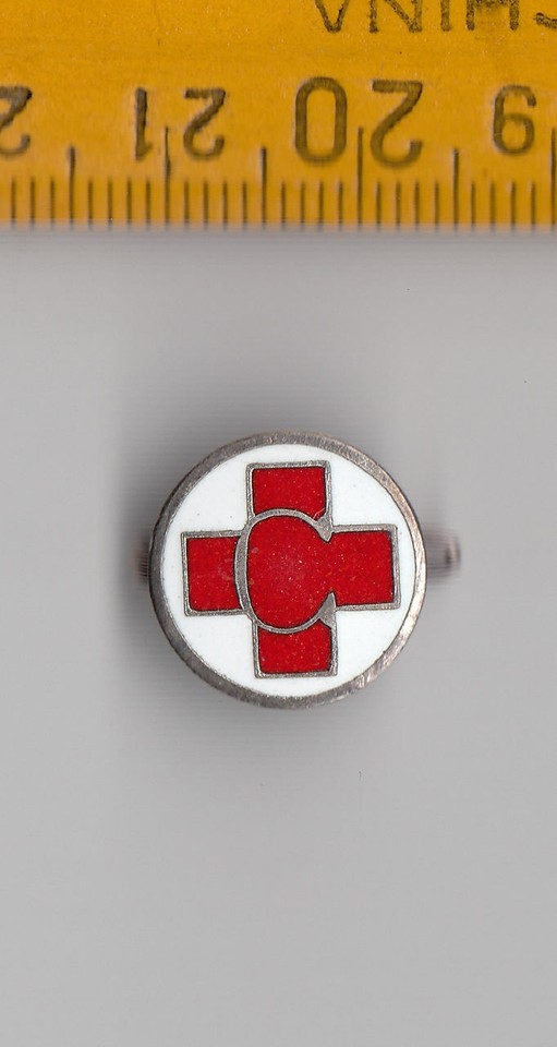 Vintage RED CROSS pin badges brooches Rode Kruis Rotes Kreuz Medical ...