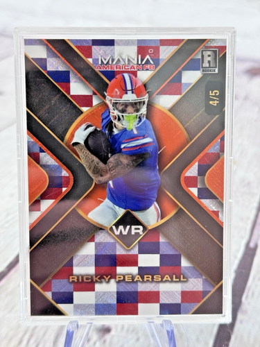 2024 Ricky Pearsall Auto Mania Numbered Rookie Card 4/5 | eBay