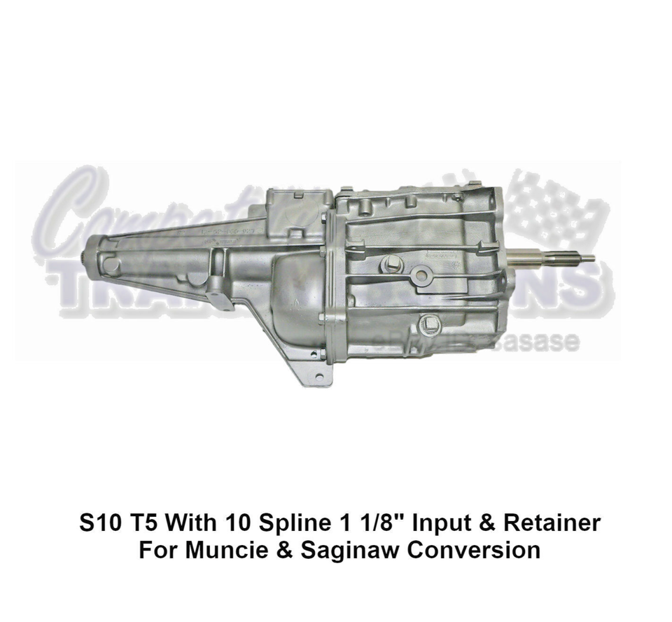 REBUILT S10 T5 Transmission w/ Muncie Saginaw Conversion & Mechanical ...