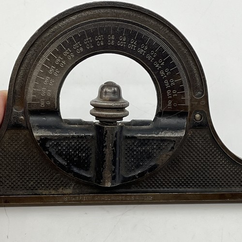 VTG. STARRETT NO. 12 PROTRACTOR HEAD 340 | eBay