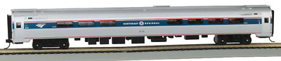 Bachmann 13124 HO Scale 85' Budd Amfleet I Cafe Car Amtrak Ph VI 43344 ...