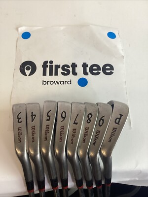 Wilson Staff Midsize Iron Set 3-PW With Regular Steel Shafts | eBay