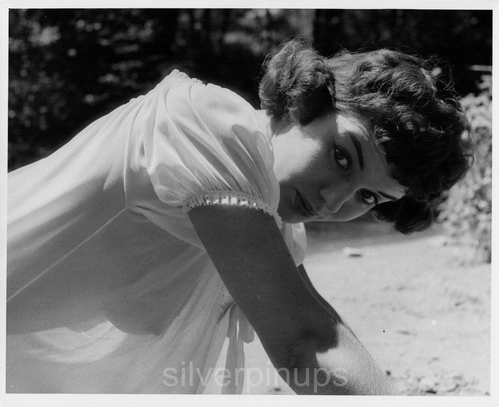 Orig 1958 ZAHRA NORBO Busty and Sheer.. PIN-UP GLAMOUR Portrait by TOM ...