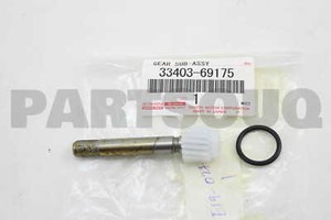 3340369175 Genuine Toyota GEAR SUB-ASSY, SPEEDOMETER DRIVEN (ATM) 33403 ...