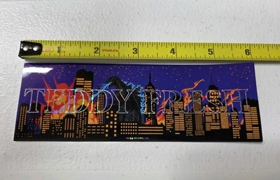 Teddy Fresh Holographic Godzilla Japan Sticker For Car Laptop etc 2023 ...