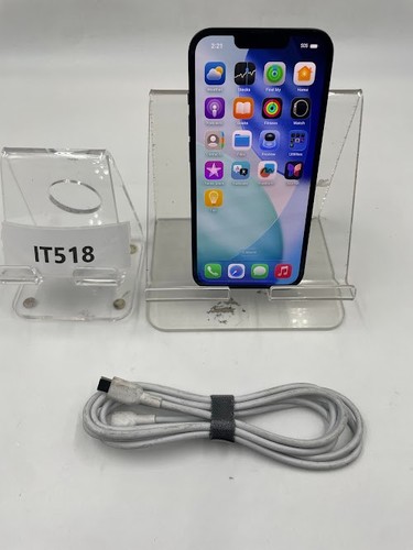 Apple iPhone 13 (Model A2482) Midnight 128GB Unlocked 100% Batt. Health ...