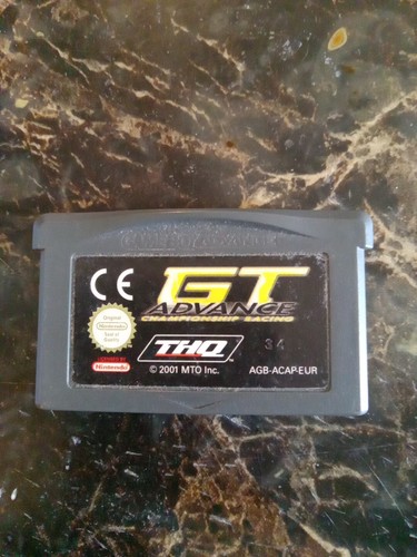 GT Advance Championship Racing Nintendo Game Boy Advance Authentic ...