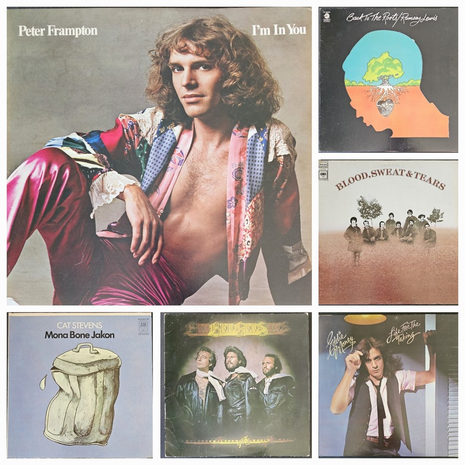 Original Vintage Vinyl Records of the 60's, 70's and 80's. Choose your ...