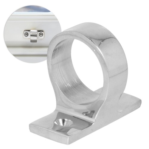 CHROME SLIDING SASH WINDOW RINGS Eye Finger Pull Lift Handles ...