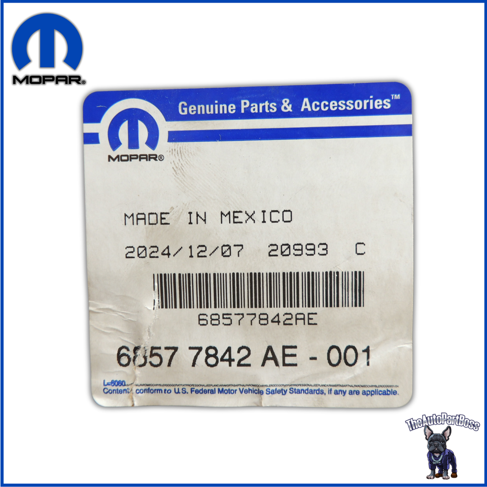 Suspension Shock Absorber Kit, Right Front OEM Mopar 68577842AE | eBay