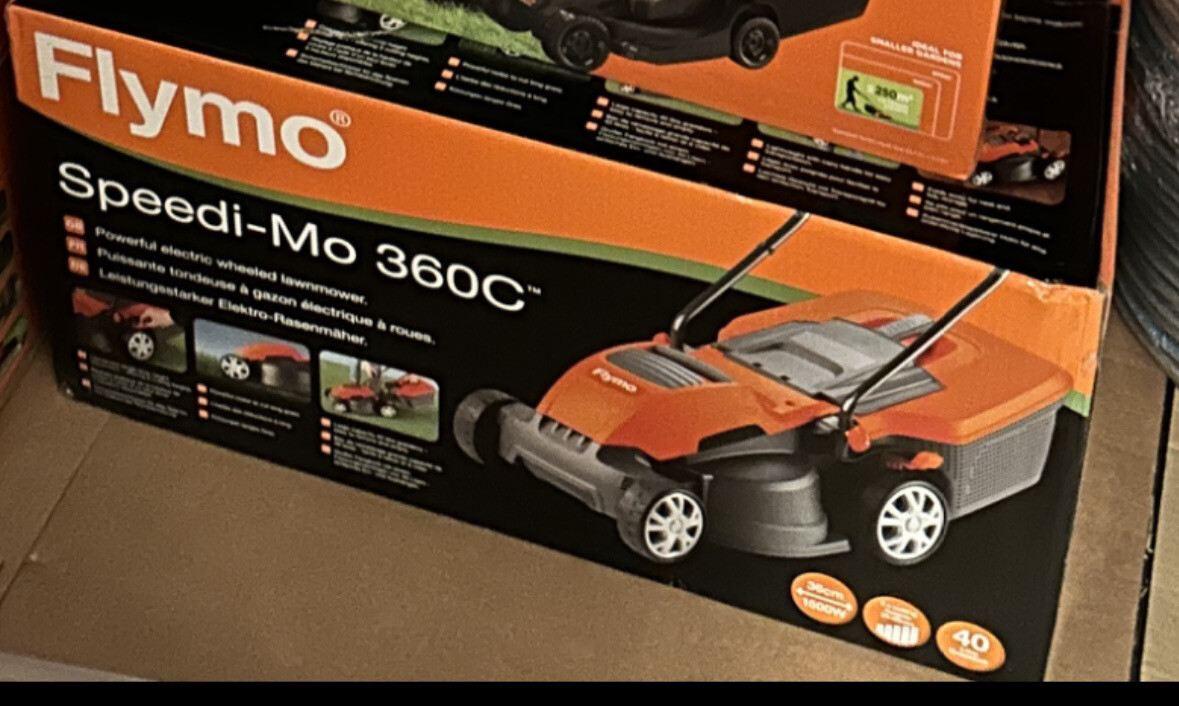 Flymo Speedi-Mo 360c Electric Wheeled Lawn Mower 1500 W for sale online ...
