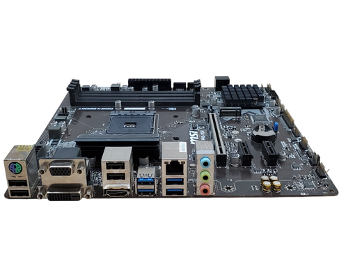 MSI B450M PRO-VDH Motherboard AM4 No I/O Shield - No CPU / No RAM *READ ...