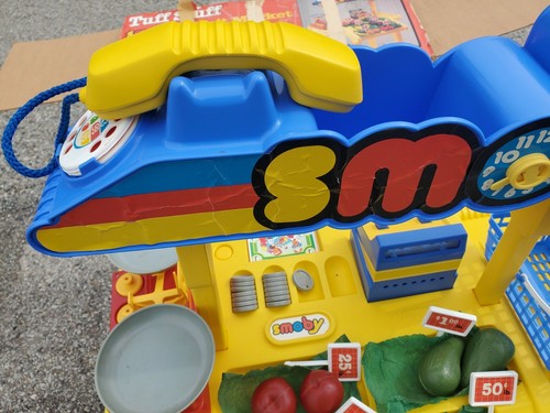 Vintage Mattel Tuff Stuff SMOBY Fruit Market 1986 Play Set | eBay