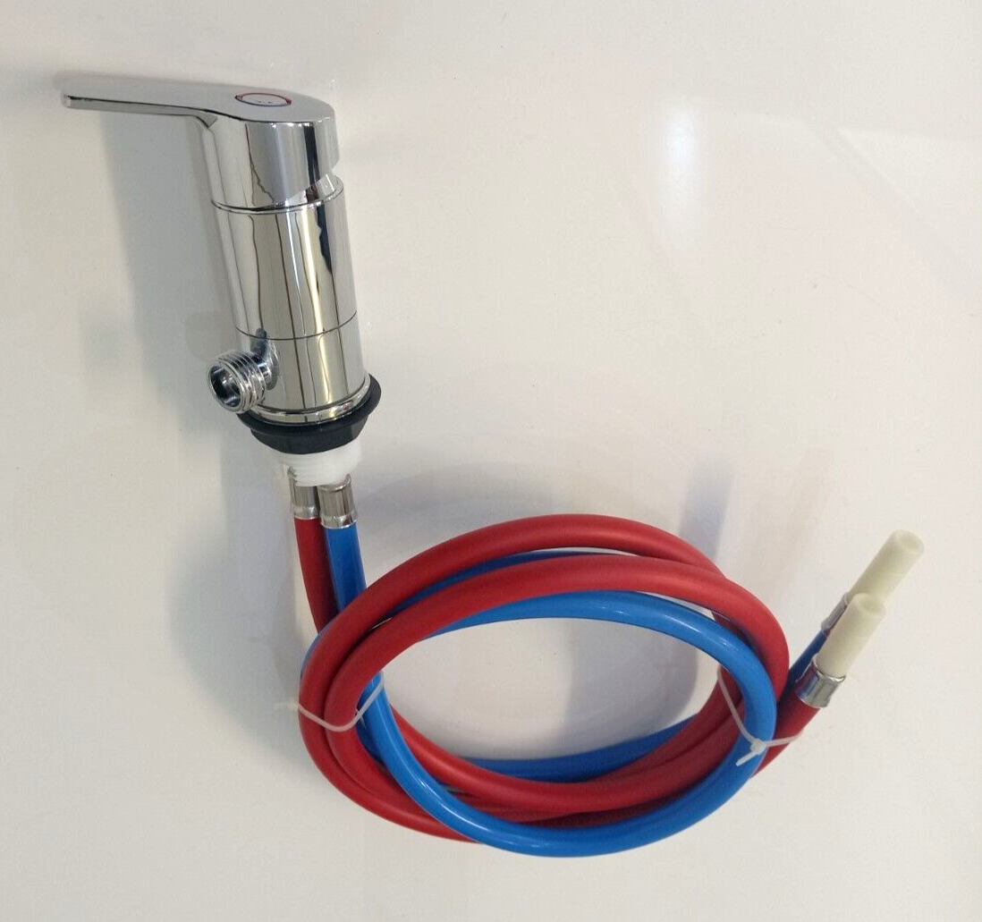 Chrome Shower Tap with Tails for Swift Sterling Sprite Caravan ...