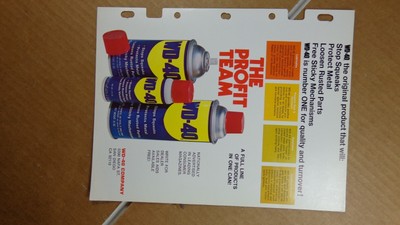 1970's WD-40 Oil DEALER Ad - Almost everyone knows how handy WD-40 can ...
