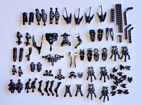 LEGO Bionicle Assorted Parts Black Joint/Connectors/Arms/Legs/Armor | eBay