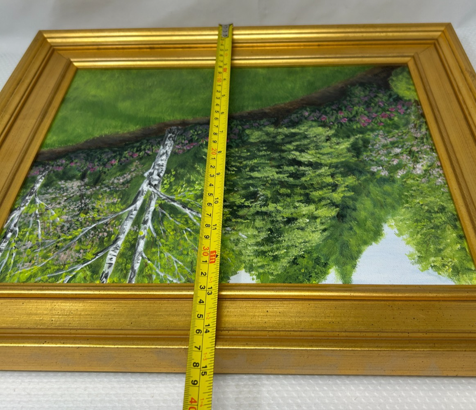 Gladstone No. 5 Acrylic Canvas by Mietek Janicki 11 x 14" 2001 #5 LM6 ...