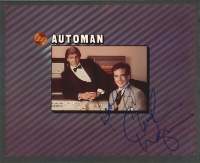 Desi Arnaz Jr. & Chuck Wagner - Dual Signed Autograph Color 8x10 Photo ...