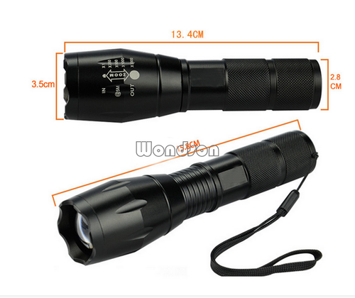 Zoom Red Beam Light Flashlight Astronomy Navigation Map Aviation Night ...