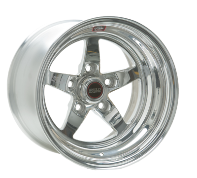 Polished Aluminum Car Wheels Autec Tigris Black Polished 14" Alloy