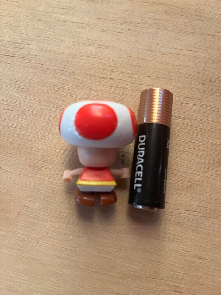 Super Mario Sunshine Kubrick Yujin Toad Figure | eBay