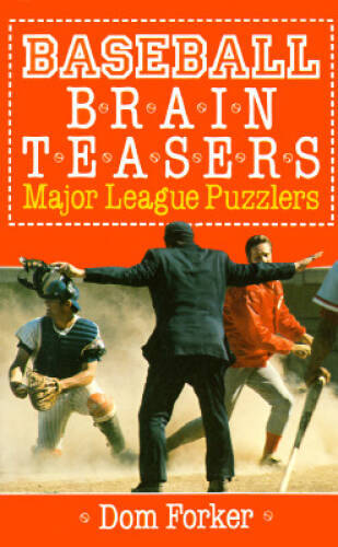 Baseball Brain Teasers: Major League Puzzlers - Paperback - VERY GOOD ...