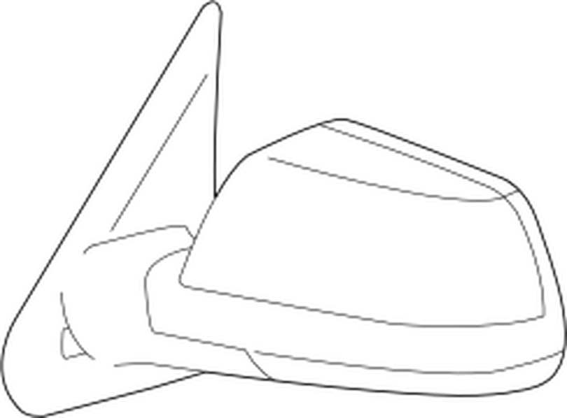 87945-0C030 Toyota Cover, outer mirror, lh 879450C030, New Genuine OEM ...