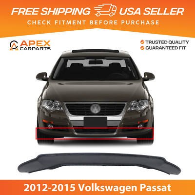 New Front Valance Lower Spoiler For 2012-2015 Volkswagen Passat ...