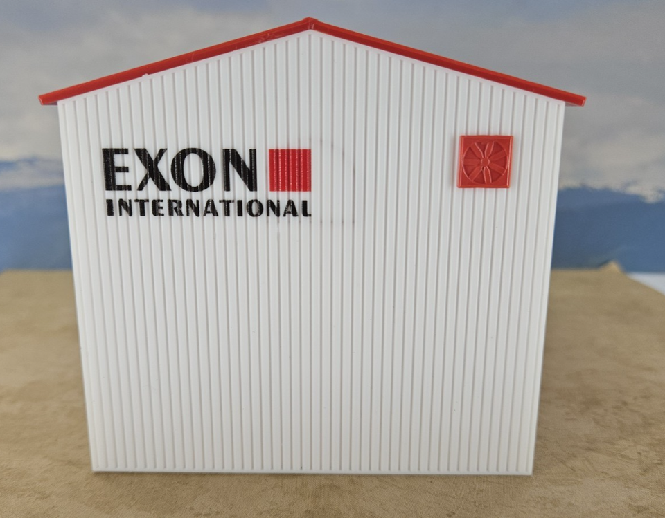 Faller HO Scale BUILT Model -Small Warehouse /Storage Building w/ Docks ...