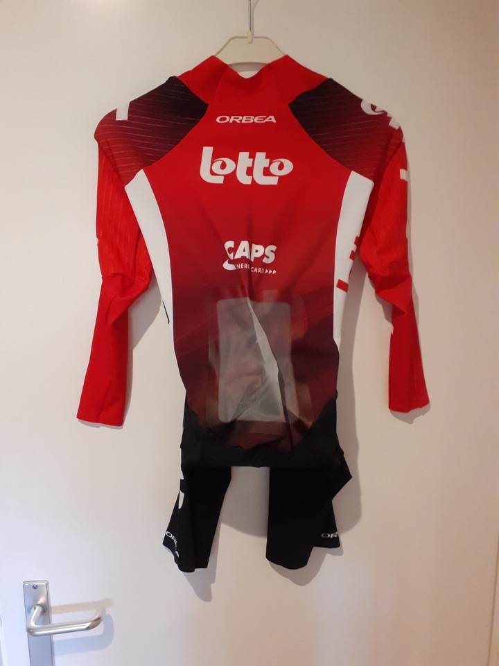 Original Vermarc team Lotto 2025 Zeitfahranzug lang arm (XS) | eBay UK