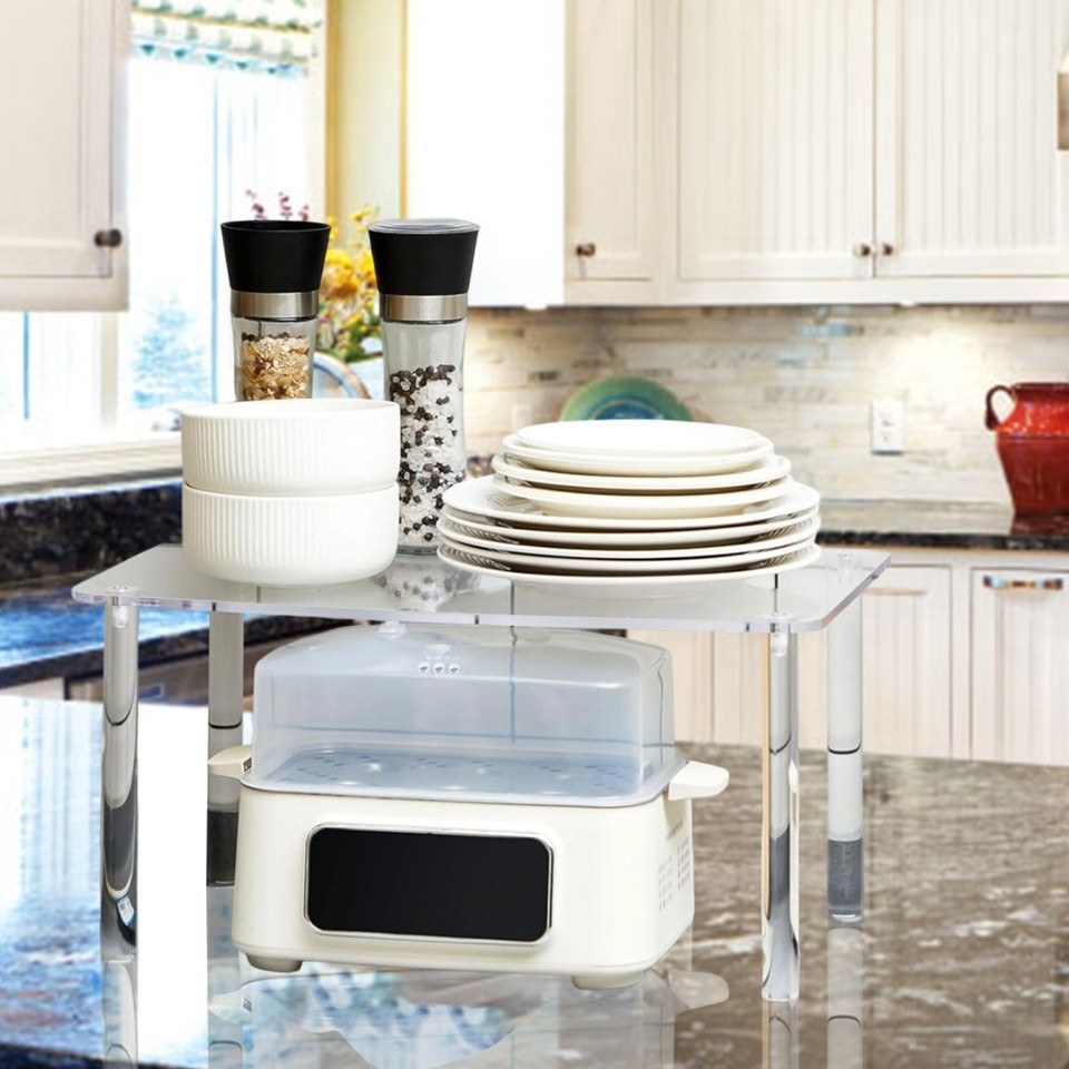 Acrylic Display Risers 118 X 787 X 787 MM Sturdy Stand for Collectibles ...