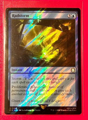 MTG *Surge Foil* Radstorm Universes Beyond: Fallout (PIP) 0565 Near ...