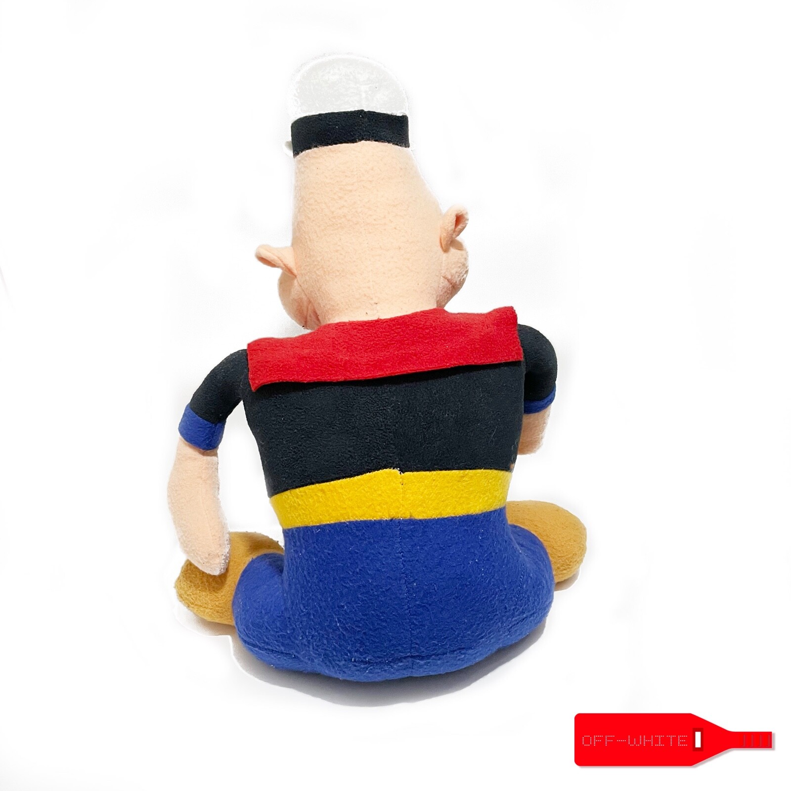 POPEYE THE SAILOR MAN PLUSH DOLL SPINACH 20.5" TALL IN SITTING POSITION ...