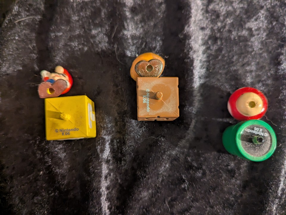 Nintendo New Super Mario Bros. Promotional Standees Figures Set, Lot of ...