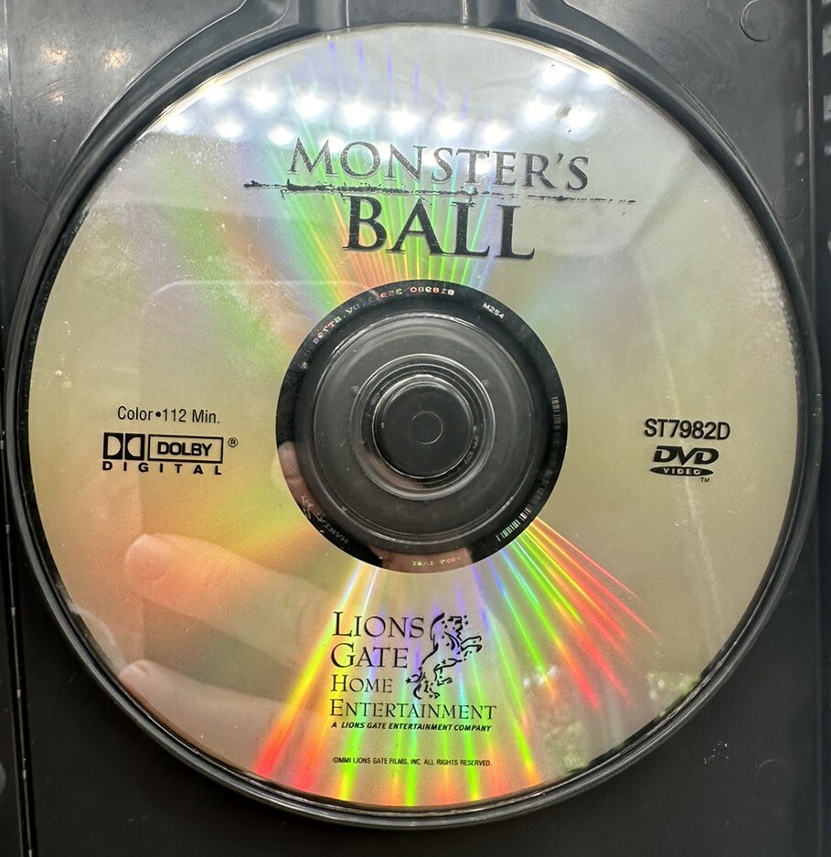 Monster's Ball DVD Widescreen Billy Bob Thornton Halle Berry Free ...