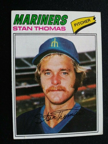 1977 Topps Baseball Card # 353 Stan Thomas - Seattle Mariners | eBay