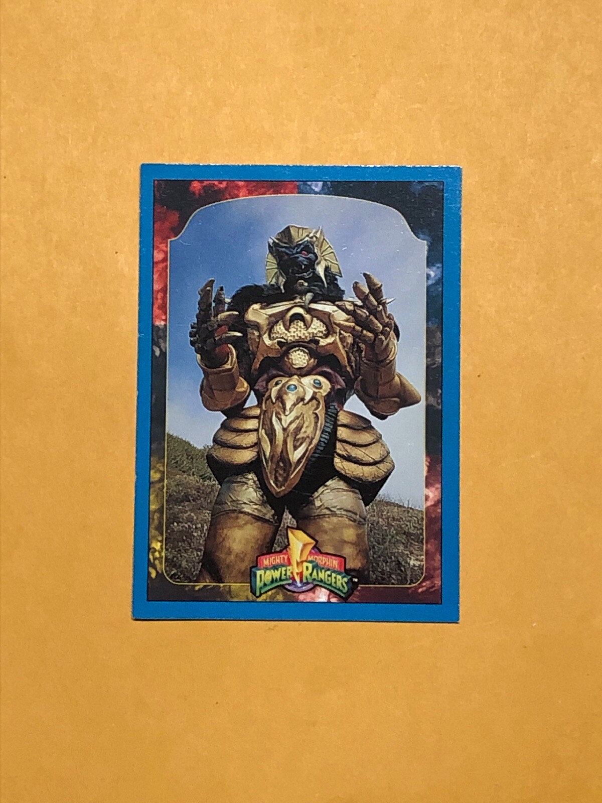 1994 Collect-A-Card Mighty Morphin Power Rangers Series 2 #79 Goldar ...