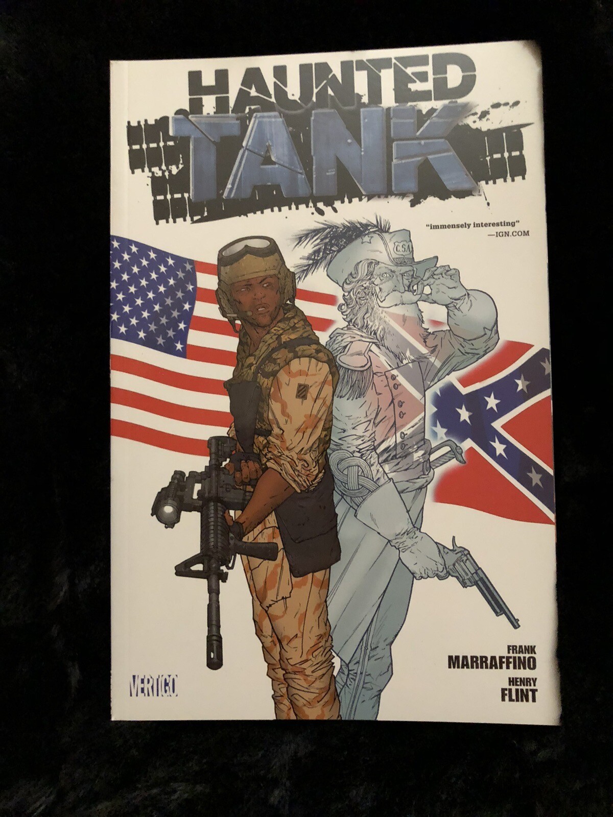 Haunted Tank (DC Comics, October 2010) Brand New TPB 9781401227104| eBay